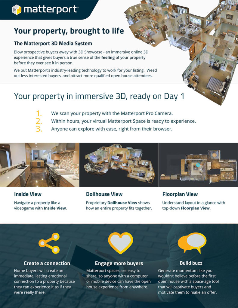 3D Matterport Tours – Davis Real Estate Photography